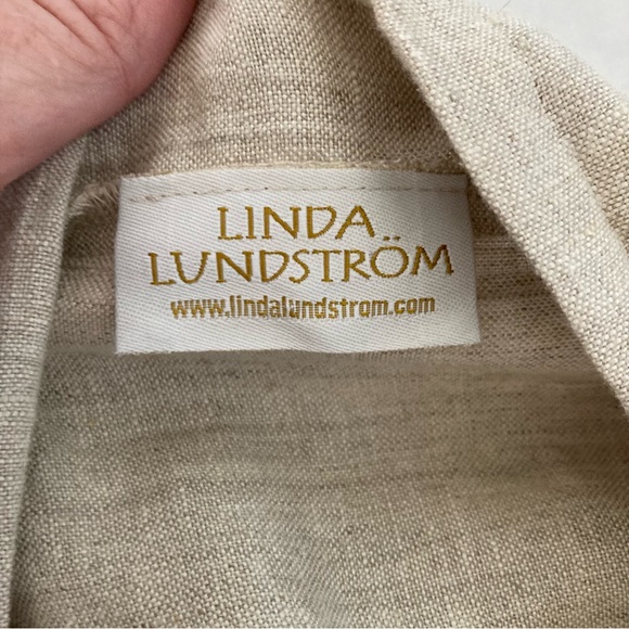 Linda Lundstrom | Jackets & Coats | Linda Lundstrom Oatmeal Linen ...